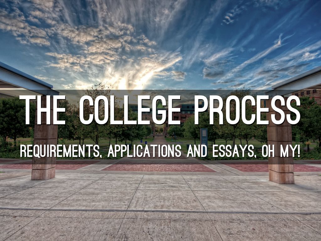The College Process by mburk