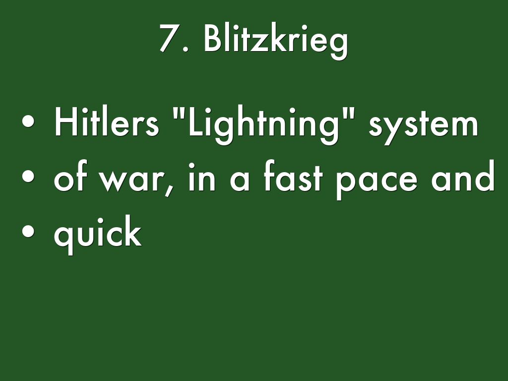 WW2 Vocabulary Haiku Deck by themonkeehub