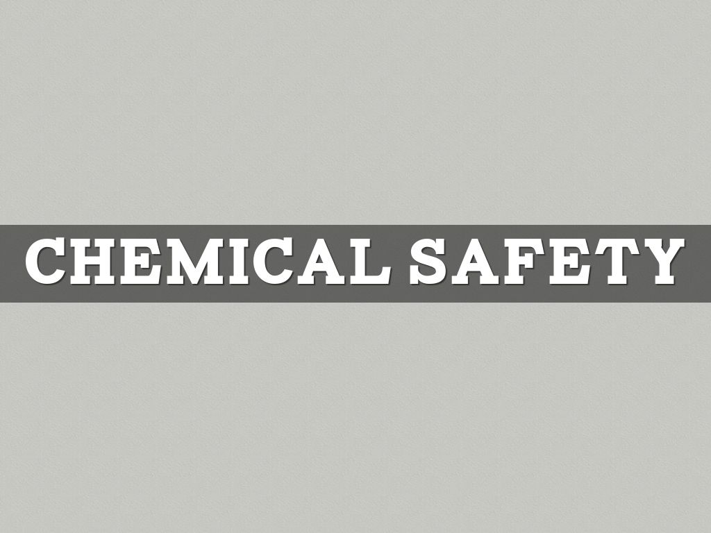 Chemical Safety by Spencer Niedens