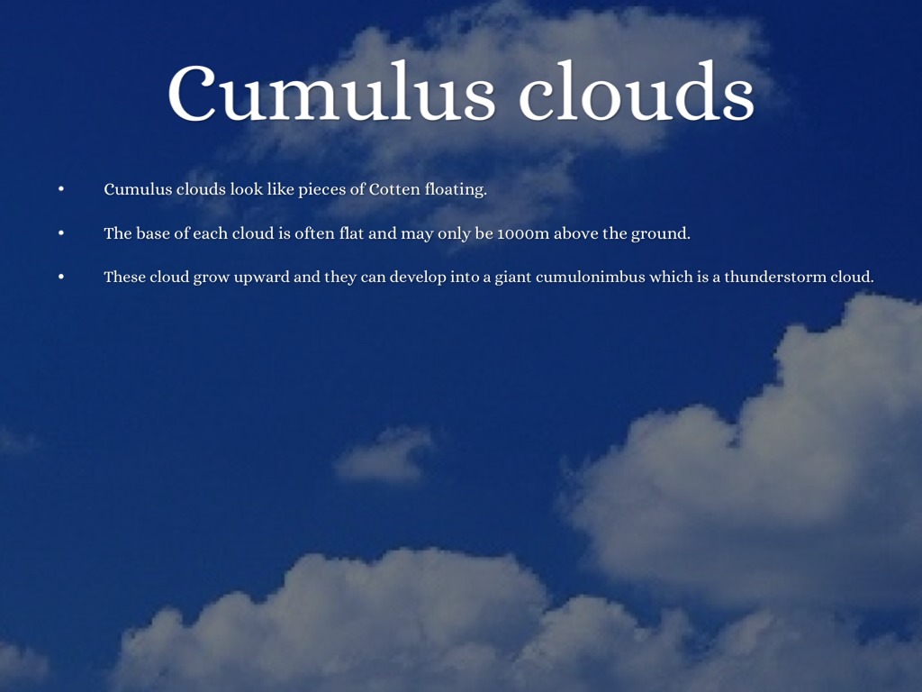 The Study Of Clouds by Lilly Stecher