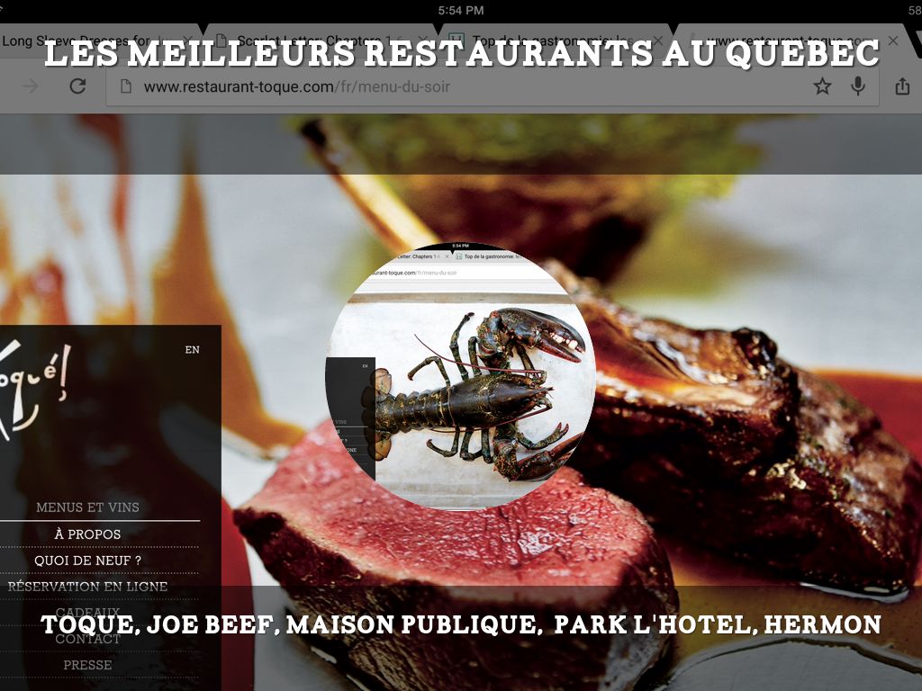 La Cuisine du Quebec by Simone Gibson