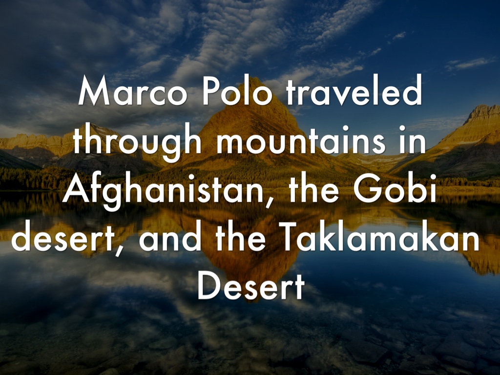 Ibn Battuta And Marco Polo by Erin C.