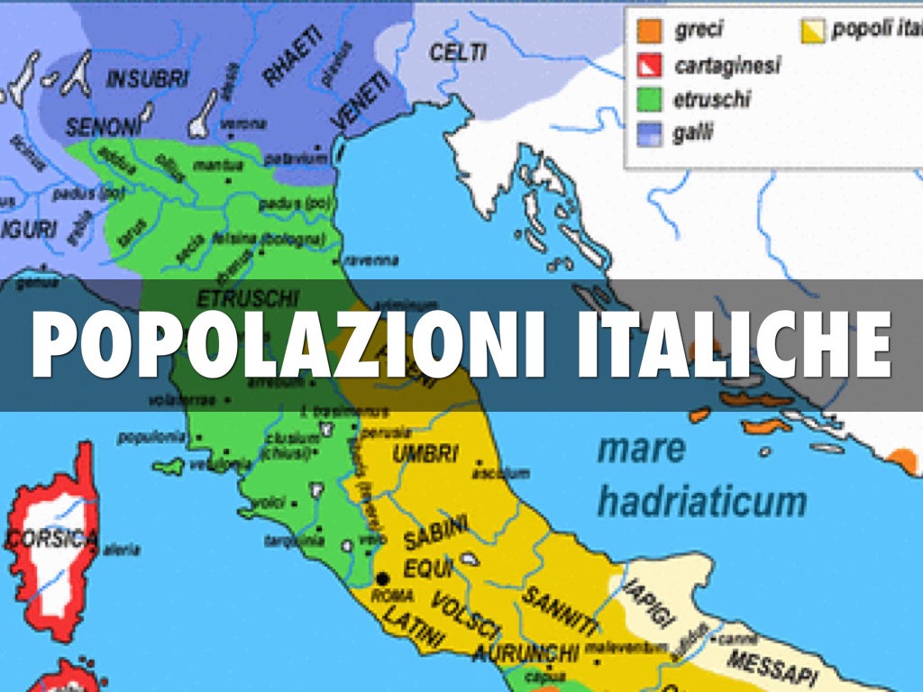 Popolazioni Italiche by Martina Crivaro