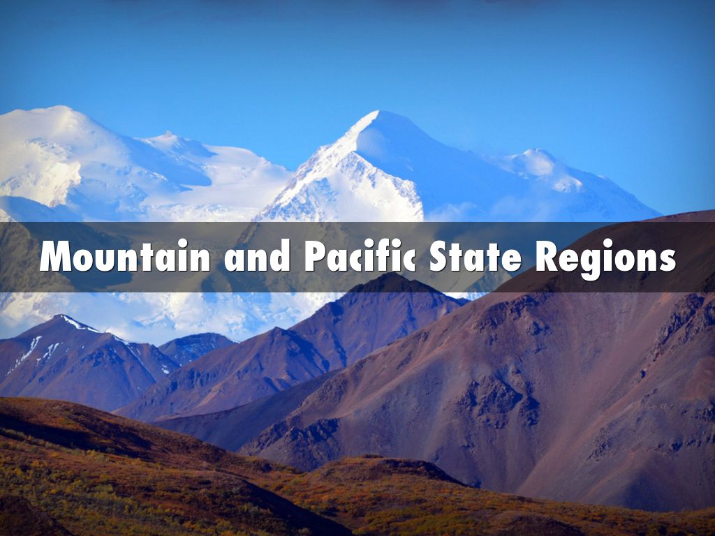 Mountain and Pacific State Regions by kblind