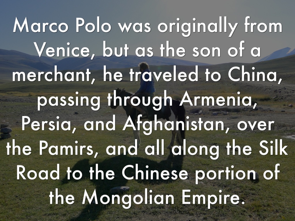 Ibn Battuta And Marco Polo by Erin C.