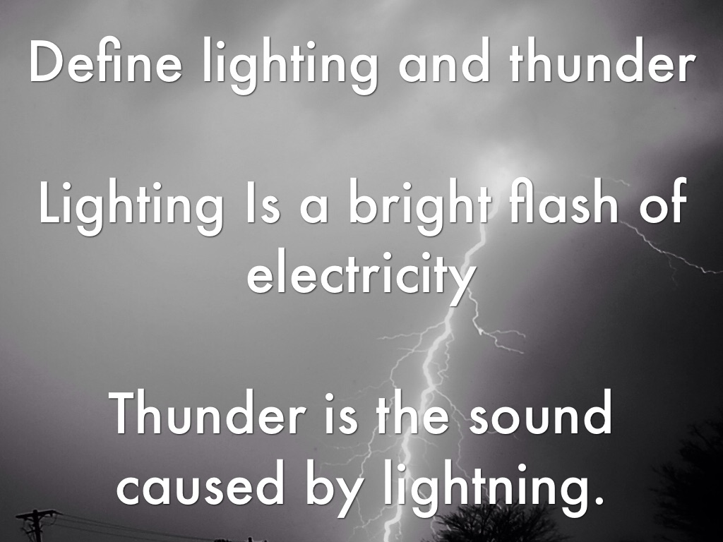 LIGHTNING/THUNDERSTORMS by Michael Menendez