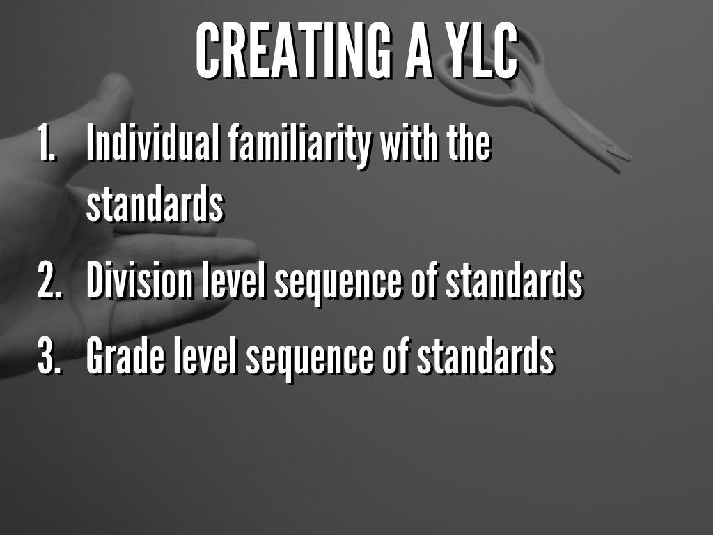 Creating the YLC by Dana Watts