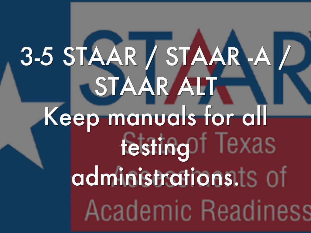 STAAR Administrator Training 2015 by justa.dowler
