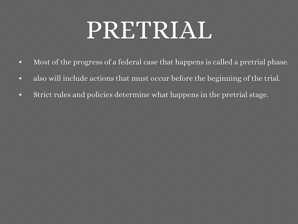 Getting Ready For Trial by Emma Narens