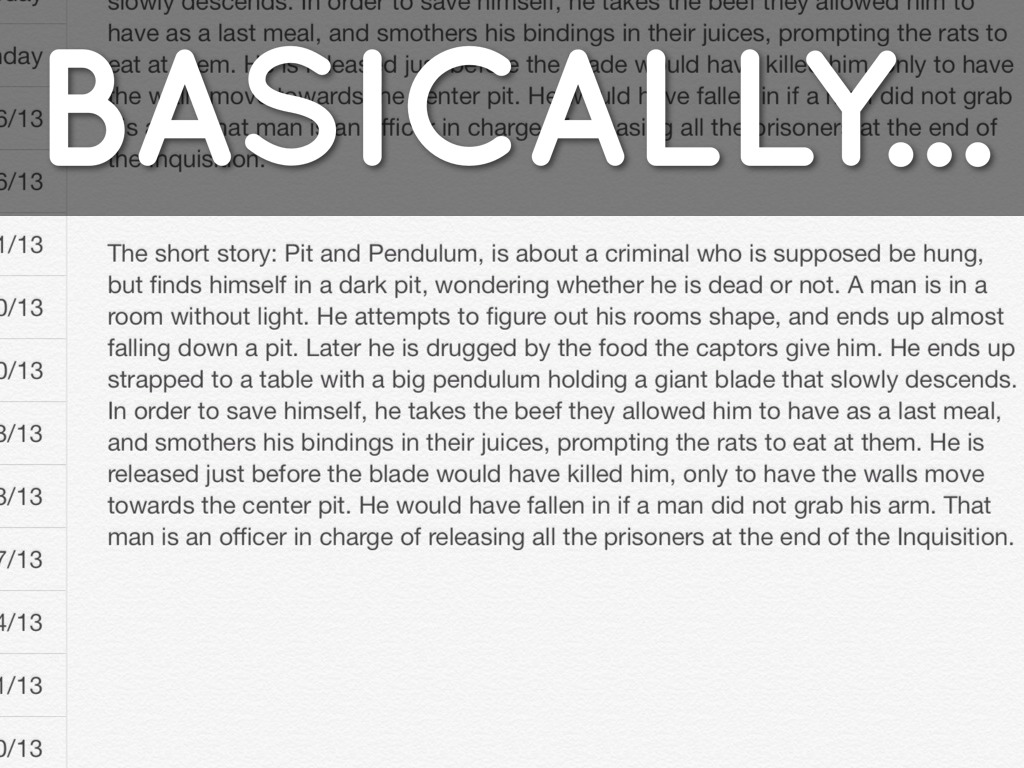 Pit and Pendulum by Aishwarya Addepalli