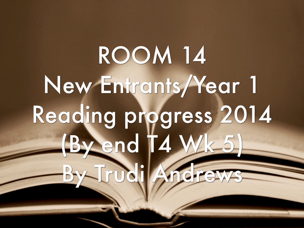 Room 14 Reading Levels by doodynz