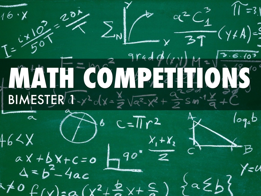 Math Competitions by Bernardo Carrillo