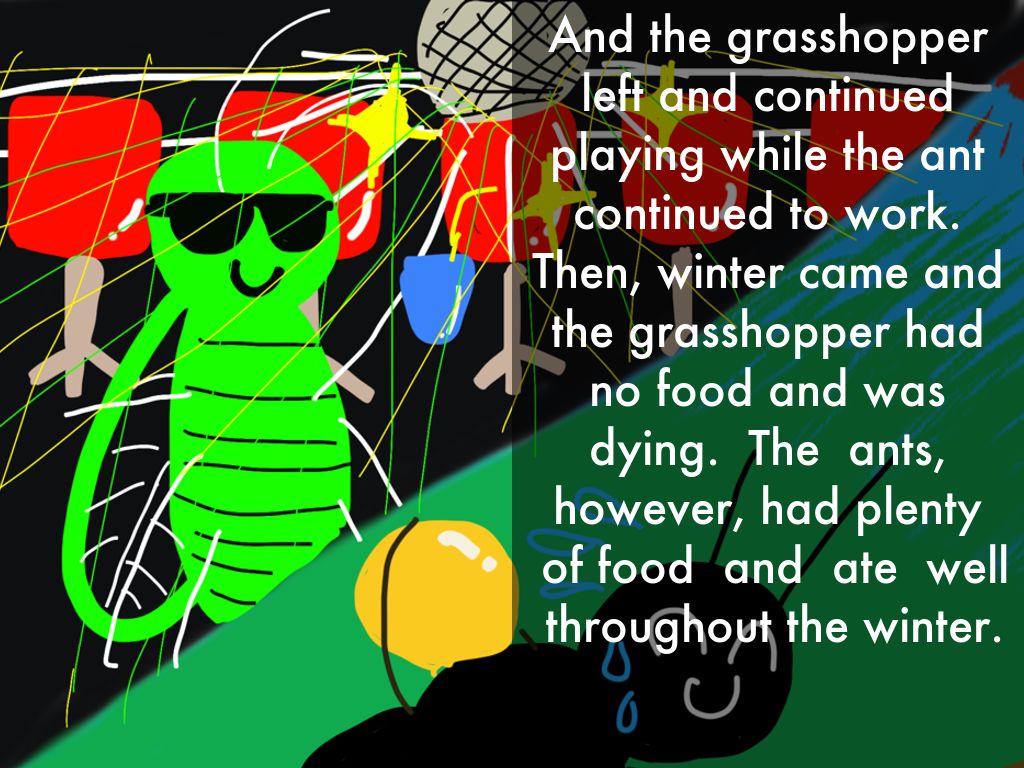 The Ants And The Grasshopper by 20151655