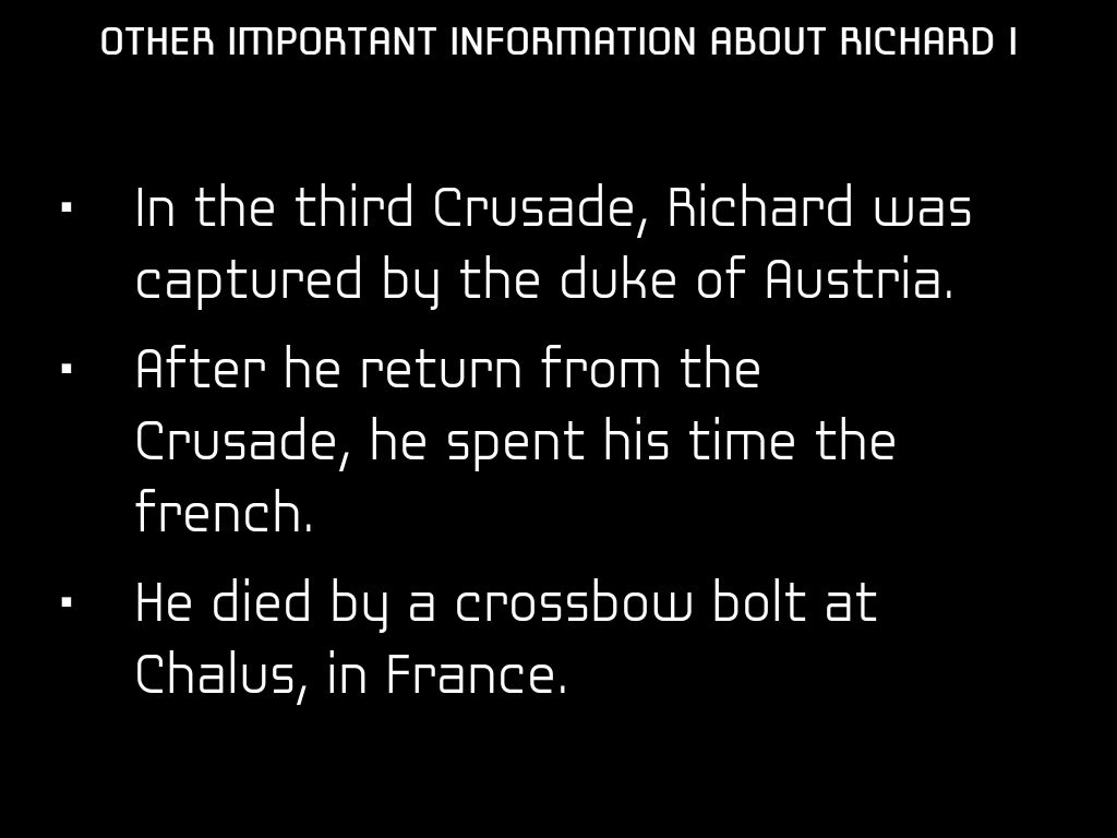 King Richard 1 by tonw