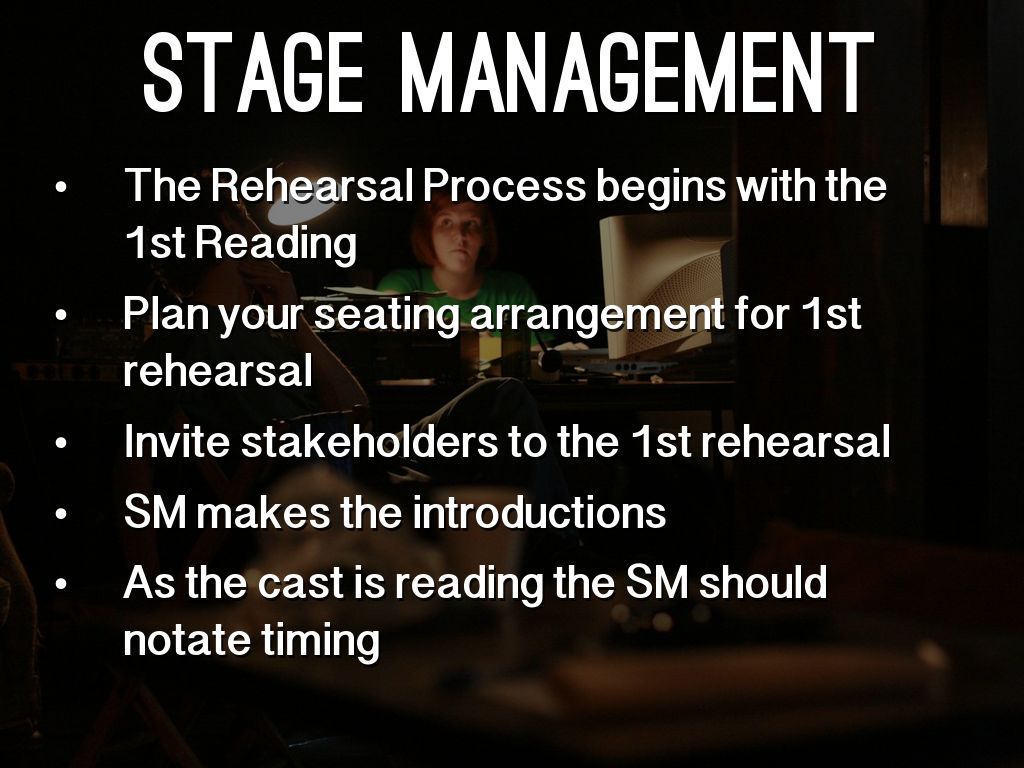 Stage Management by Douglas Fox