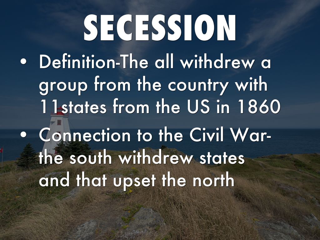 Secession Meaning