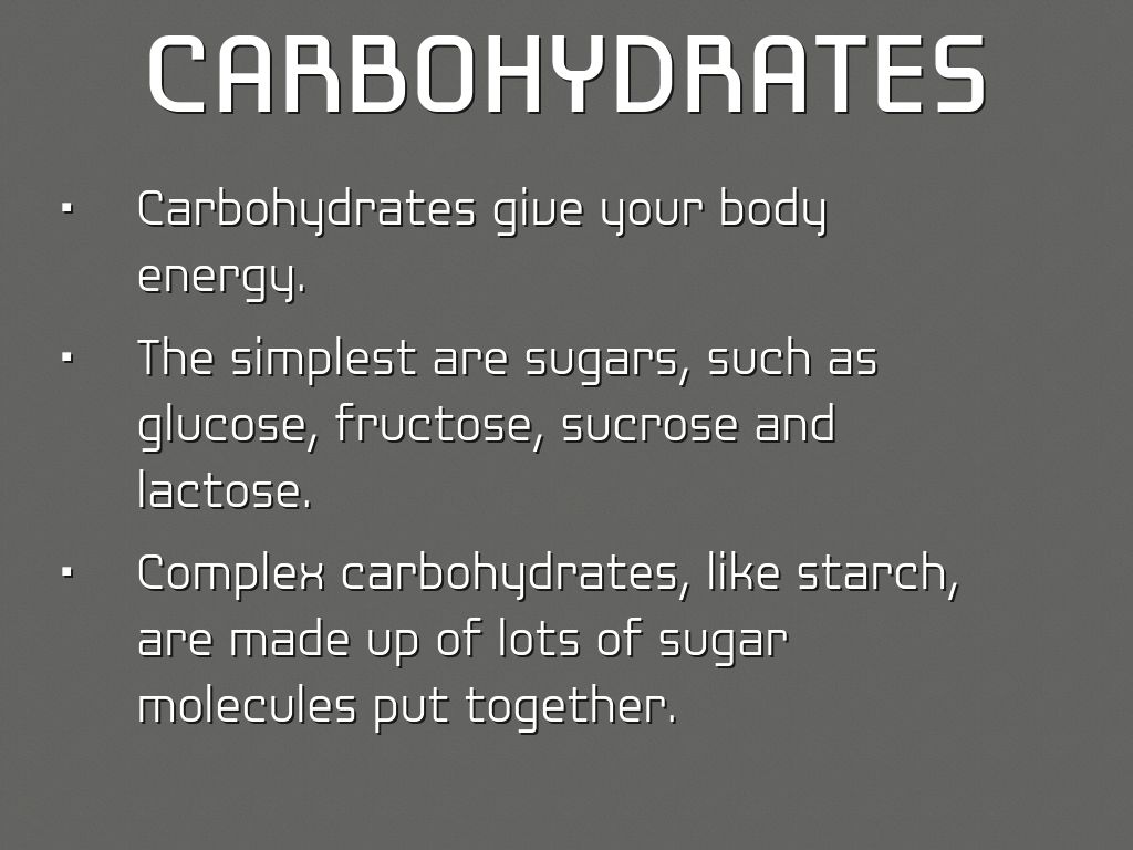 6 Types Of Nutrients by Rachel Shamblott