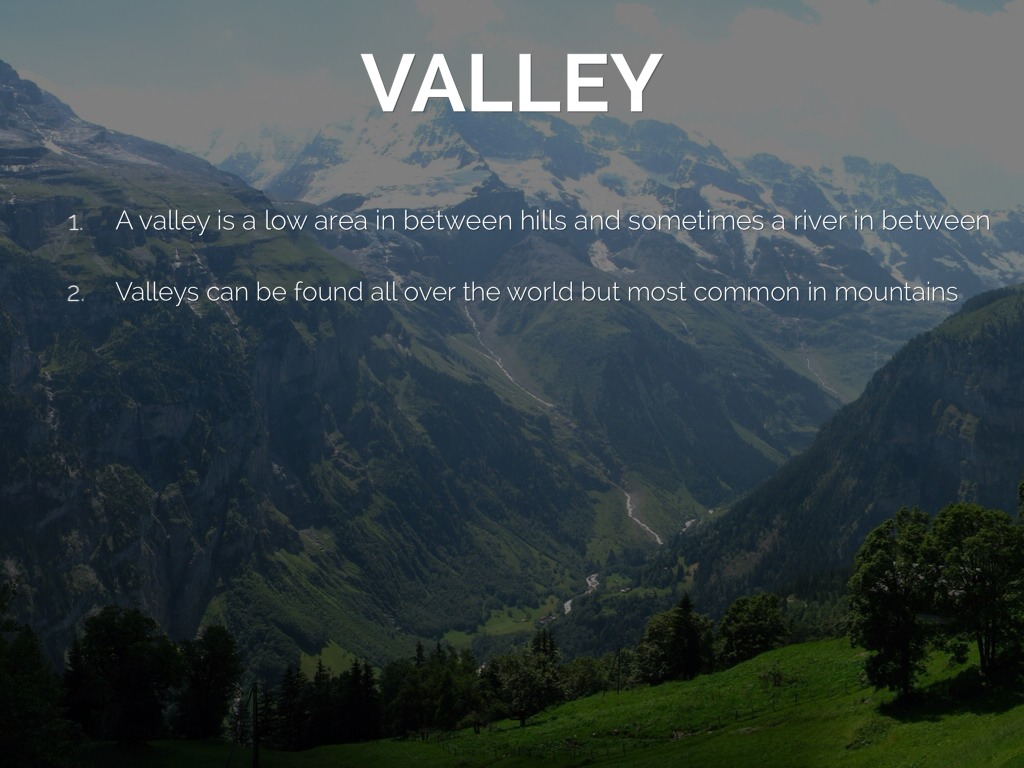 landforms by Hailey Buckley