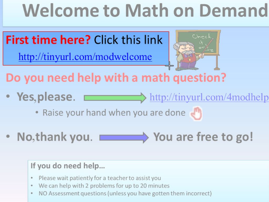 Welcome to Math on Demand by jdevee