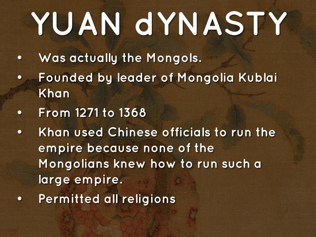 Chinese Dynasties by Jeremiah Scott