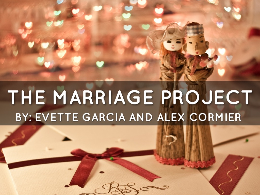Marriage Project by Evette Garcia
