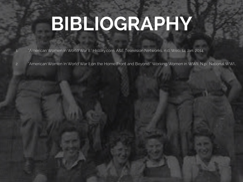 Women In World War II by Joy Barbknecht