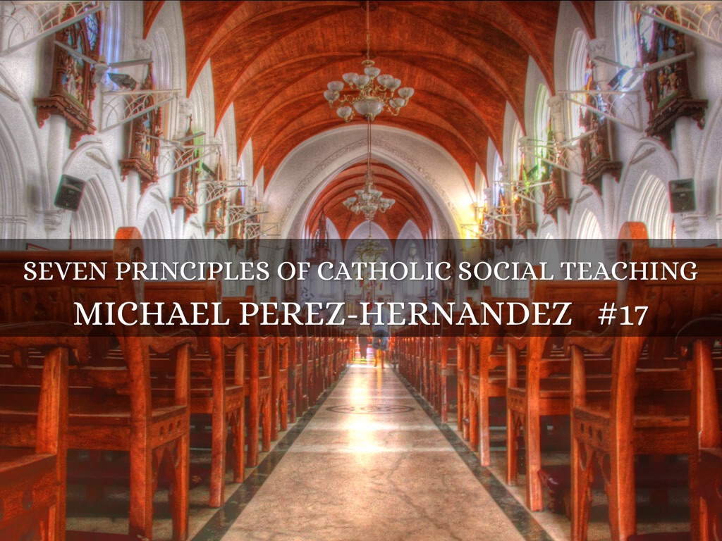 Seven Principles of Catholic Social Teaching by