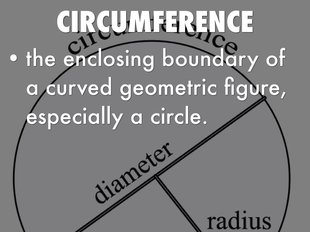 Circle Vocabulary by Spencer Valenti