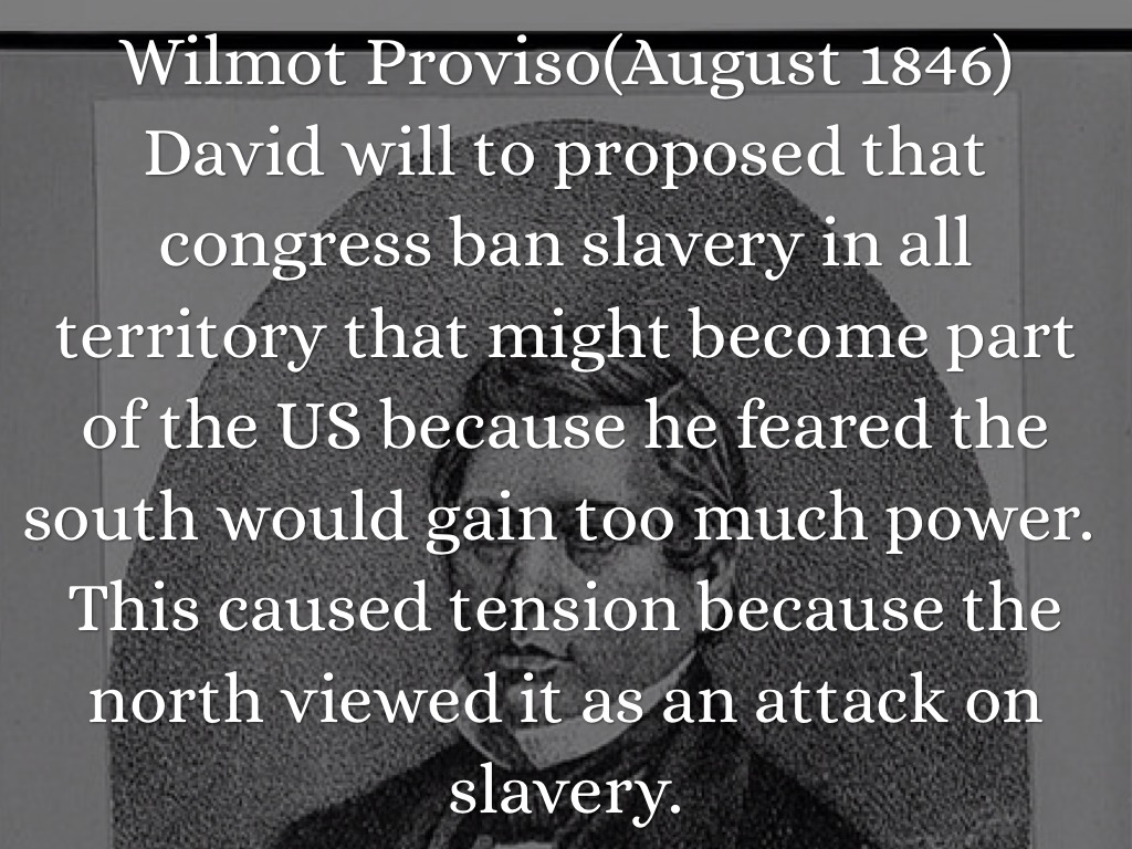 How Did Wilmot Proviso Lead To The Civil War | Detroit Chinatown