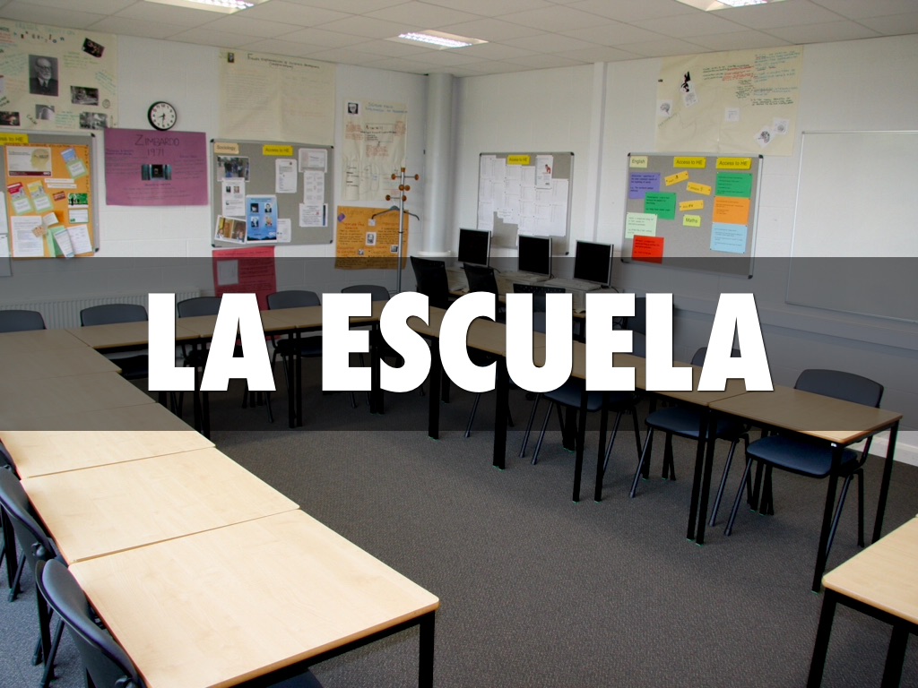 Vocabulario en la escuela by Olivia Fiero