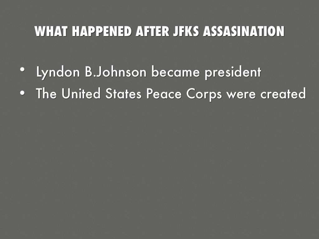 JFKs Assassination Affected America by teresa.kablak