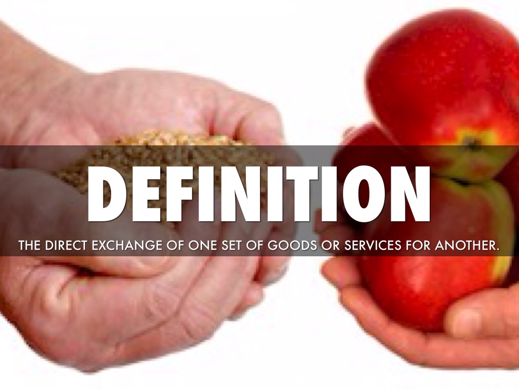 Barter system by Maria Aguilar