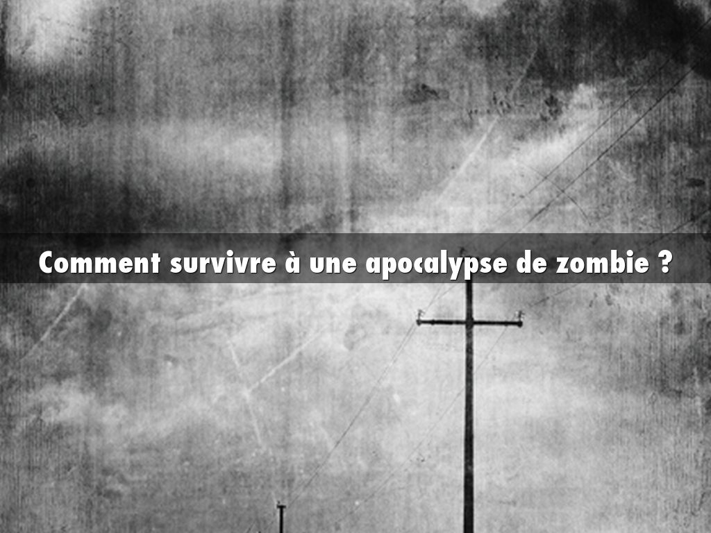 Comment survivre à une apocalypse de zombie ? by Tibo