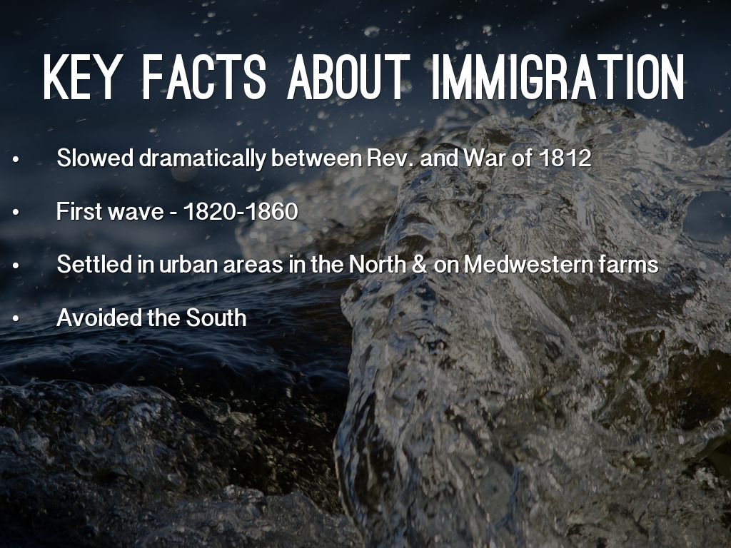Immigration in Antebellum America by Kasee Hobbs