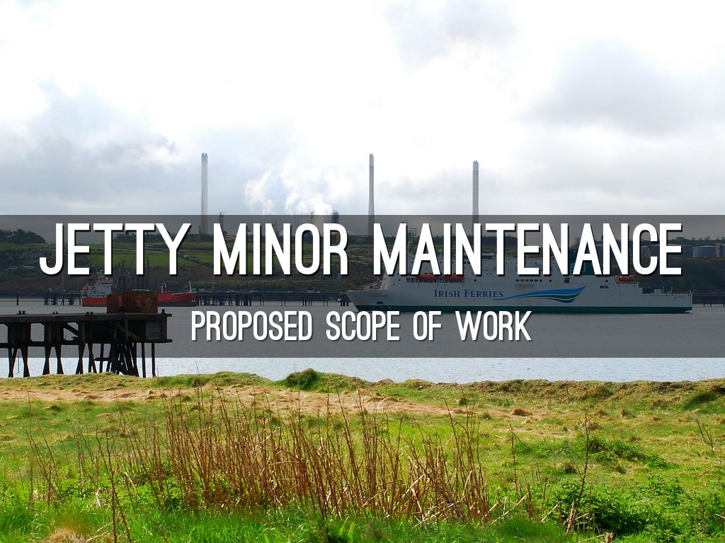 jetty minor maintenance by melcm555