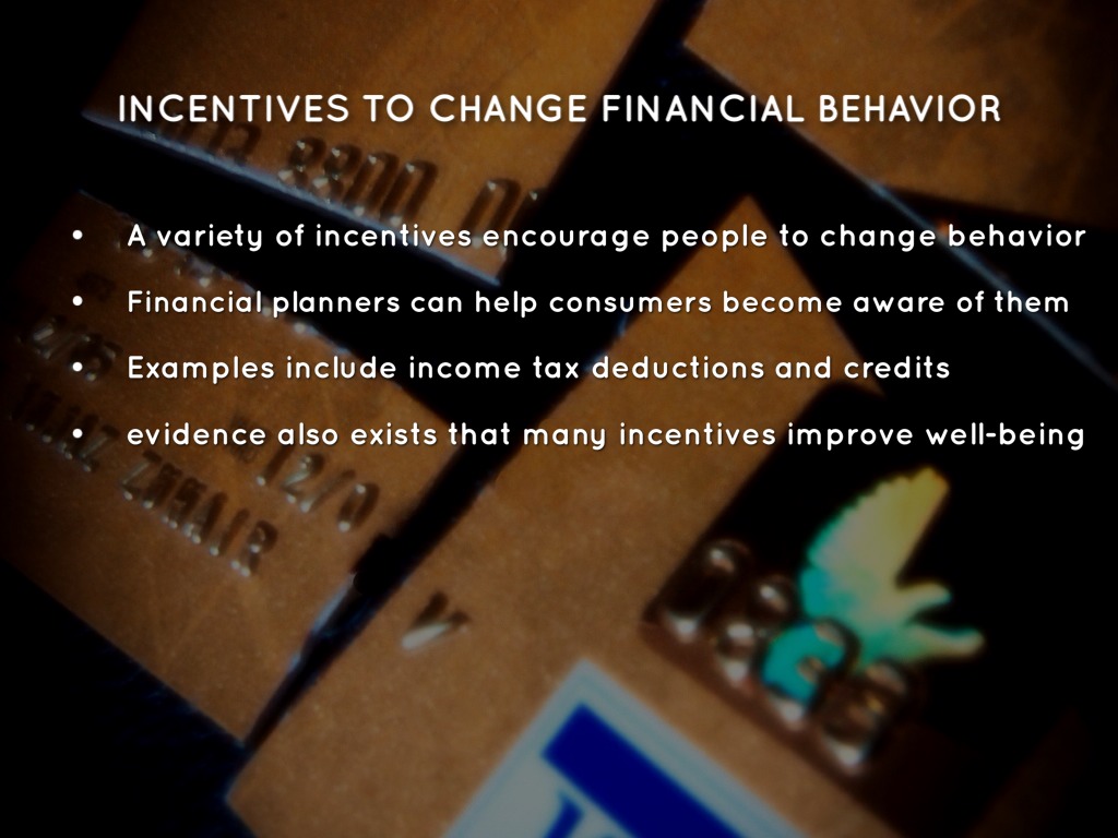 Financial Behaviors by Becca Deburger