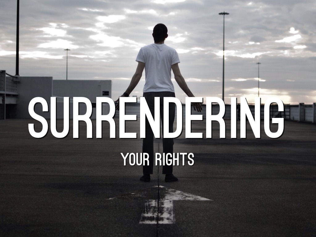 SURRENDERING by Carly Hartenstein