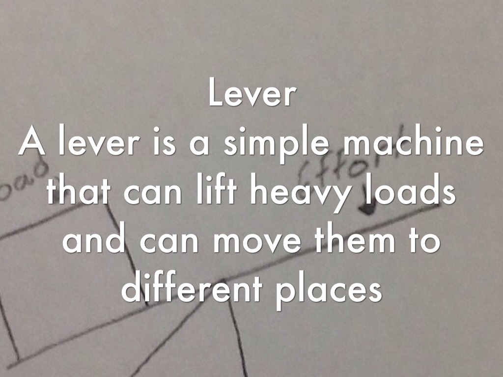 Simple Machines by bradleyh