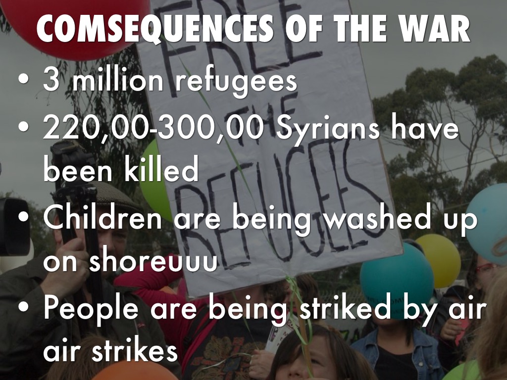 Syrian Civil War And Refugee Crisis by Najma Ahmed