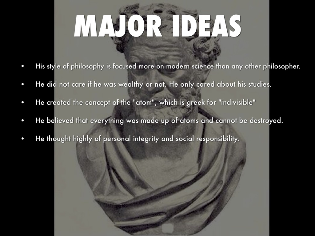 Democritus by Andrew Salvador