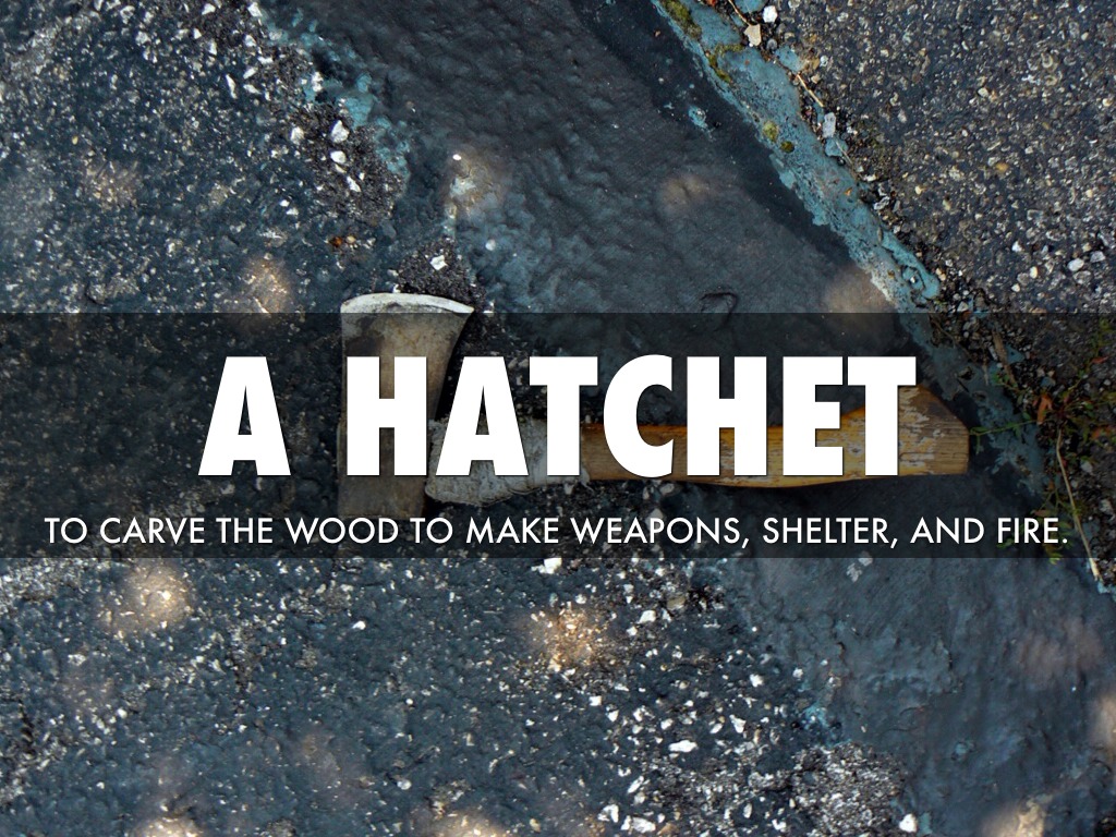 The Hatchet by Chiffon White