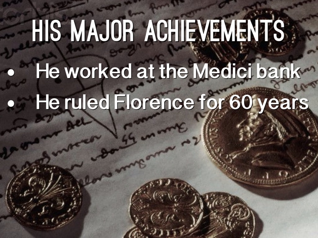 Cosimo De Medici by Leah Bettencourt