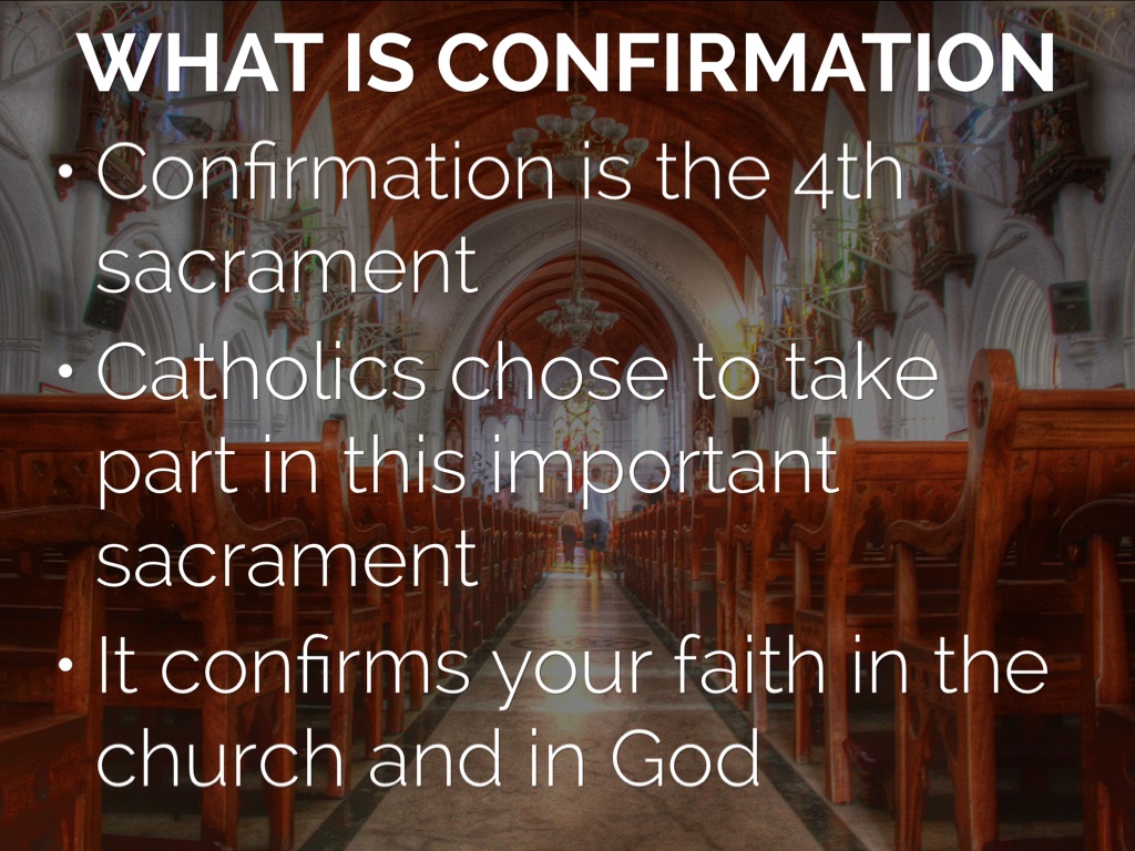 Confirmation by Lily Bratovic