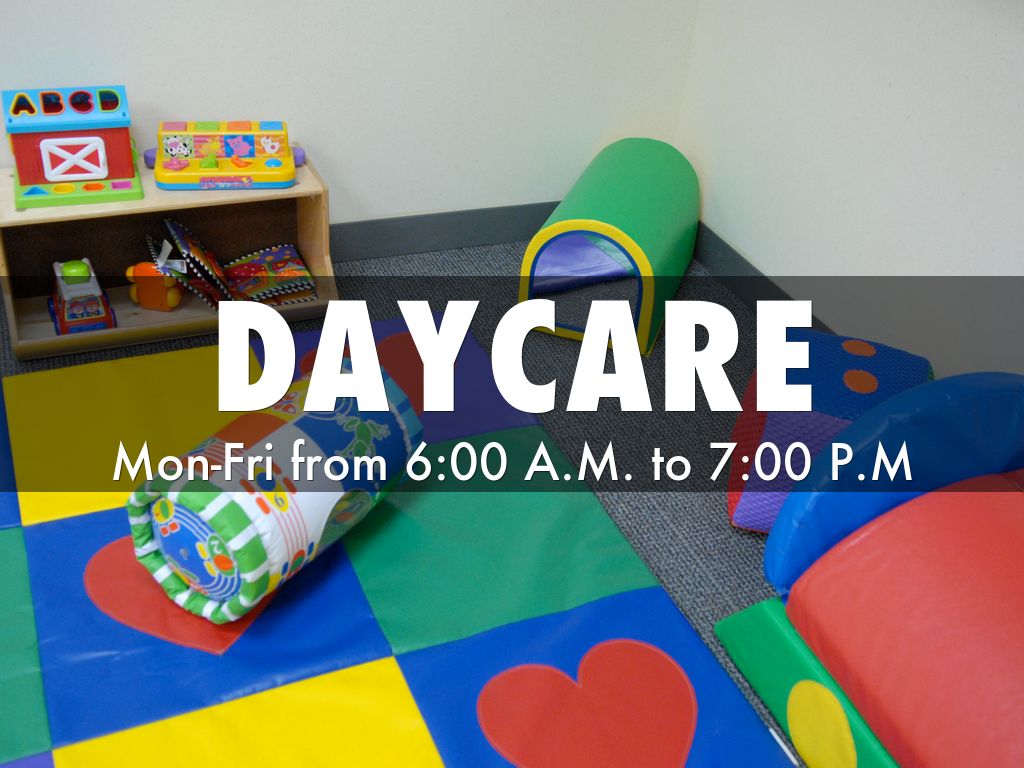 DayCare VS Pre K By Lmayes