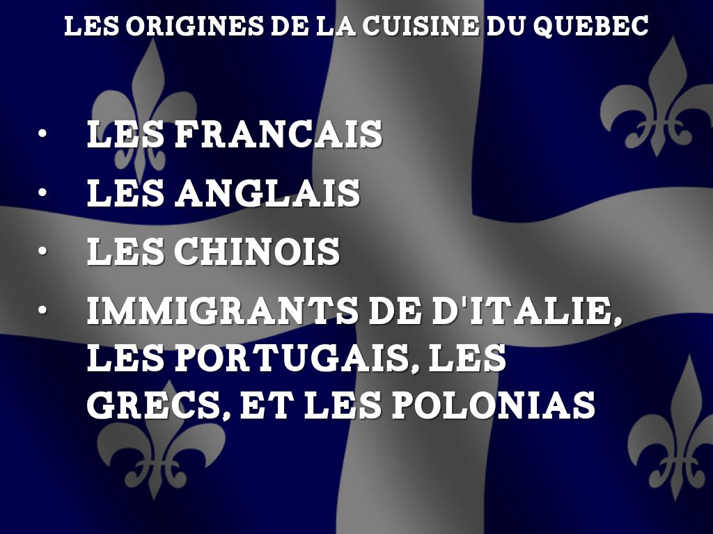 La Cuisine du Quebec by Simone Gibson