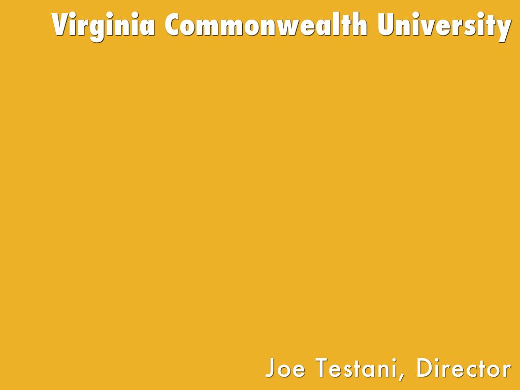 ACPA Presentation by Joe Testani