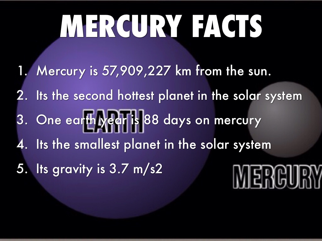Planet Mercury Facts