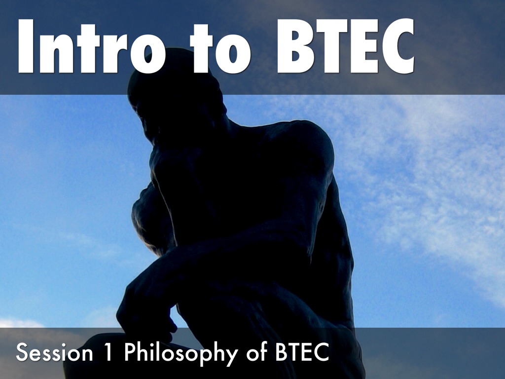 Intro To BTEC by Kumar Sookram