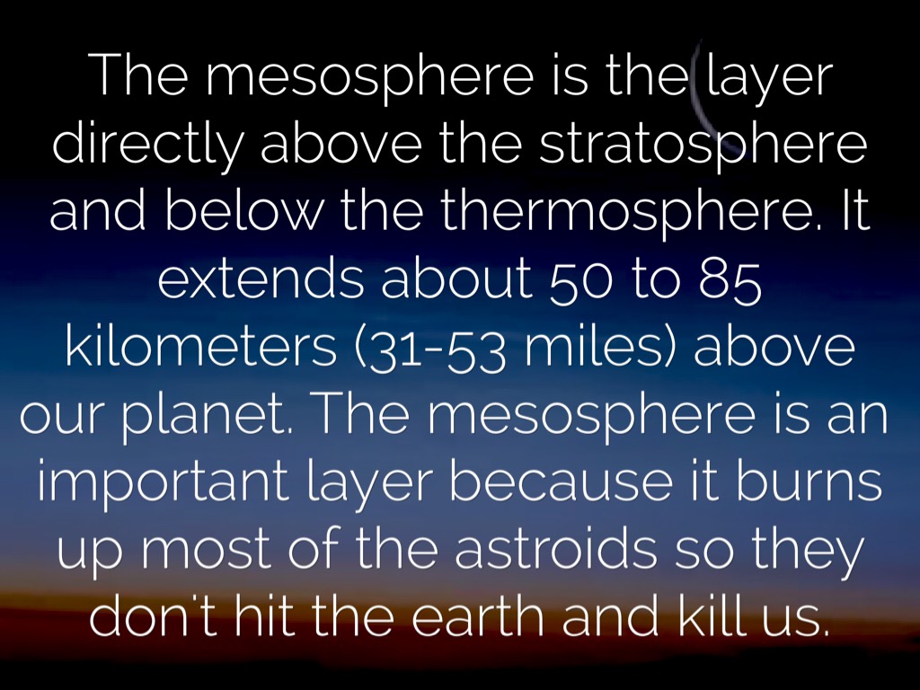 Riveting Facts About The Mesosphere That Highlight Its