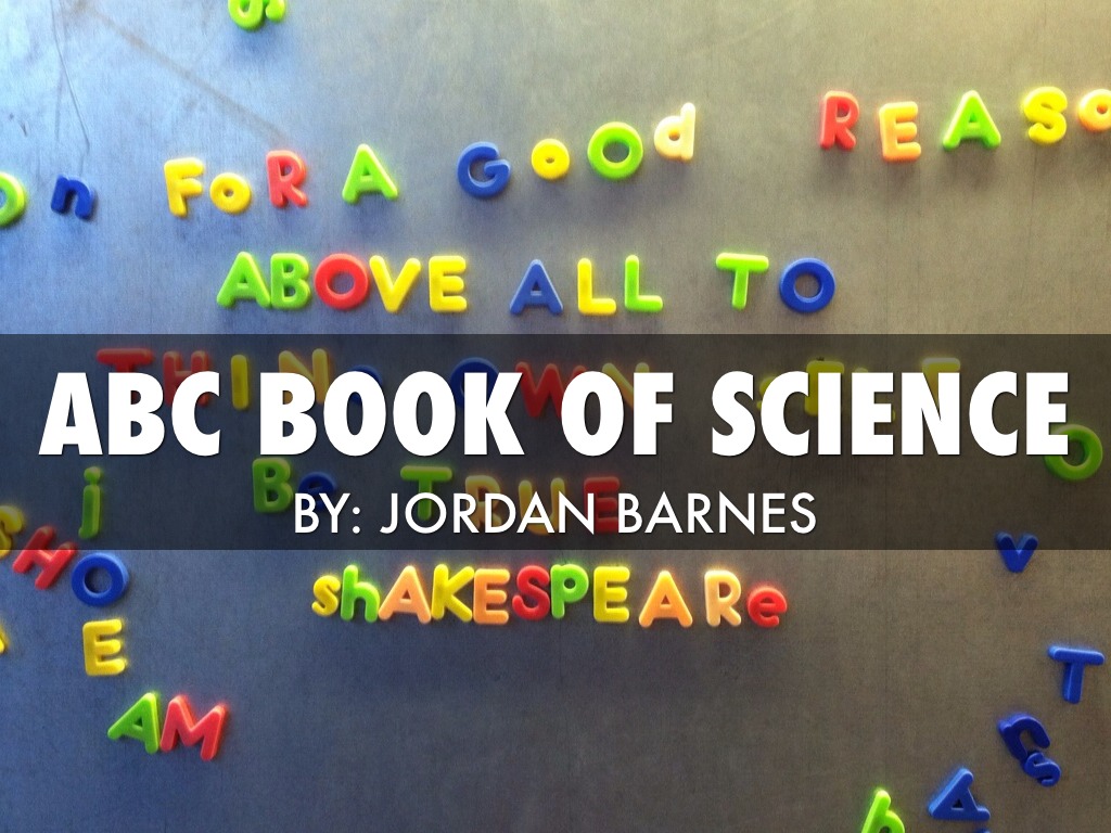 Abc Book Of Science by Jordan Barnes